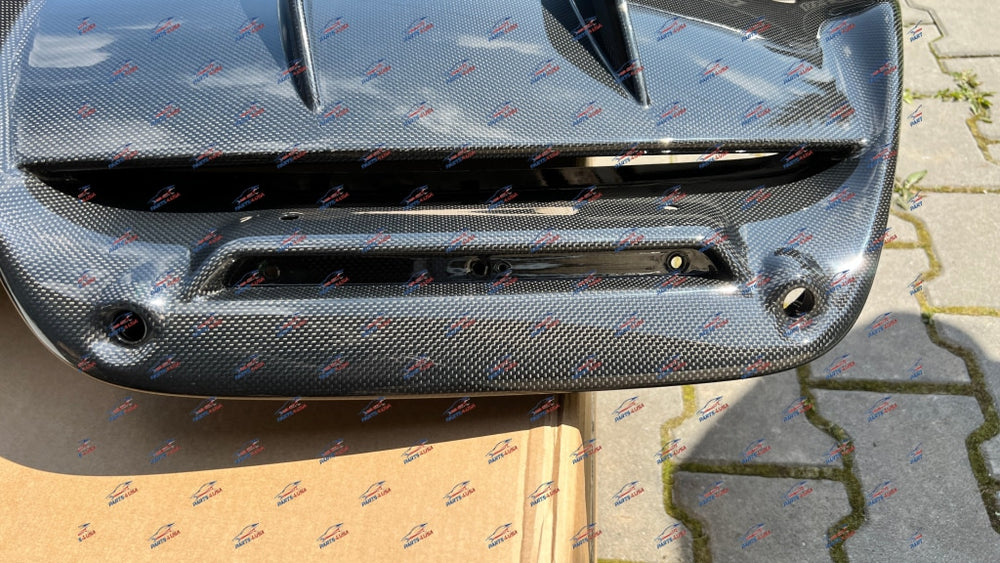 Ferrari 296 GTB Rear diffuser carbon for camera, OEM , Part number: 88