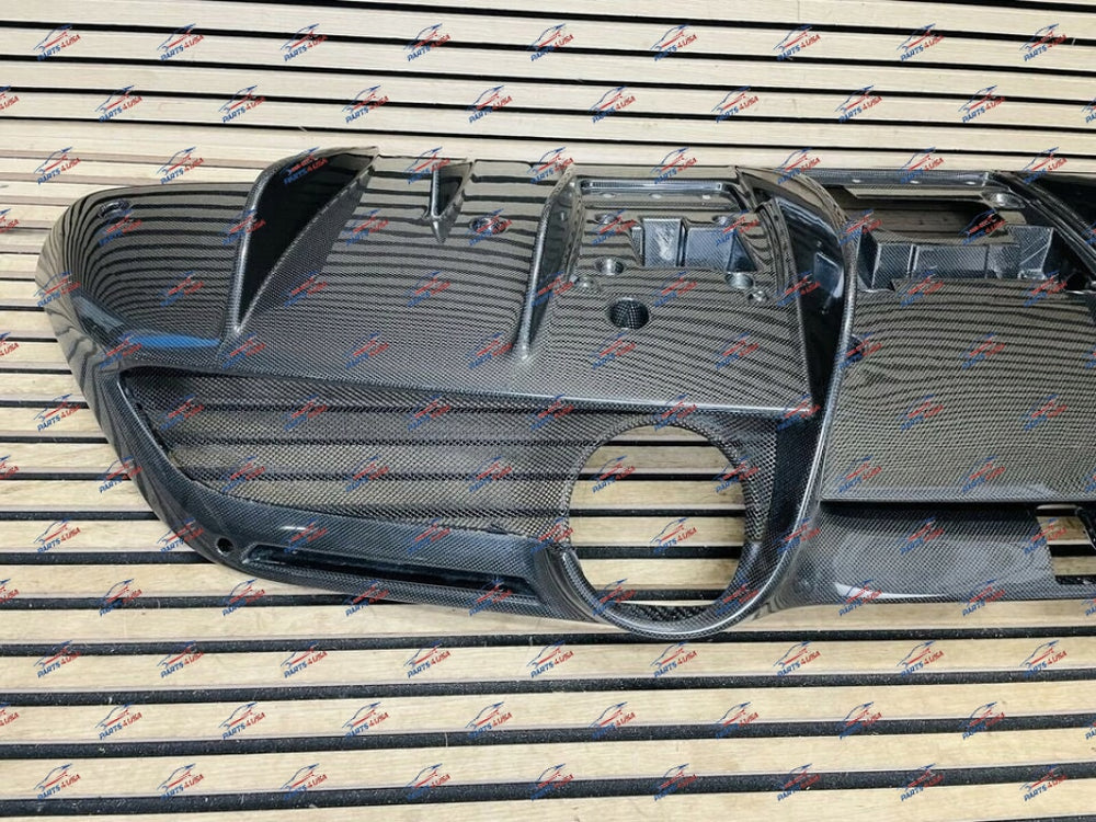 Ferrari F8 Tributo / Spider rear diffuser carbon, OEM, Part number: 92