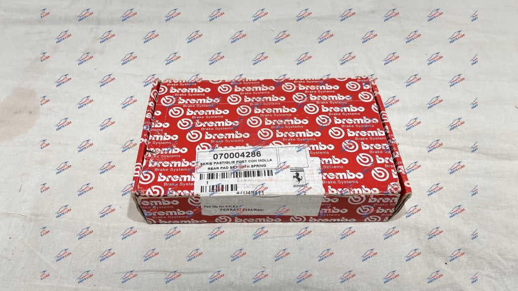 Ferrari Portofino Rear pad set with springs, Part number: 70004286