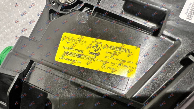 Ferrari SF90 Stradale headlight complete Left and Right, OEM, Part num