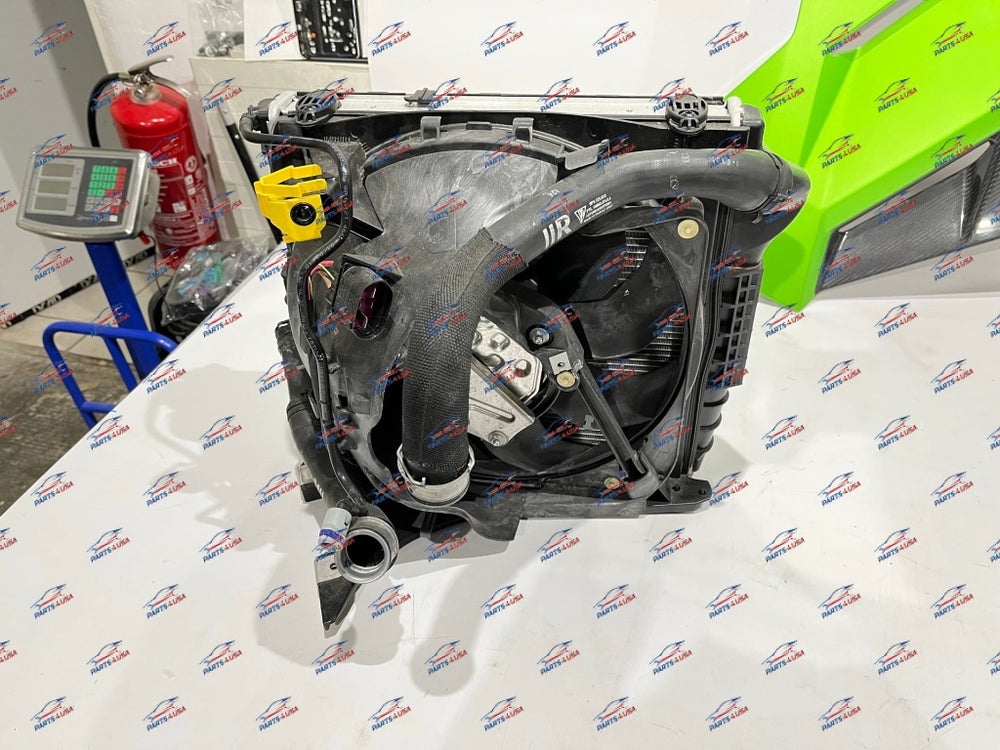 Porsche 911 Water Radiator set, OEM, Part number: 9P1121250