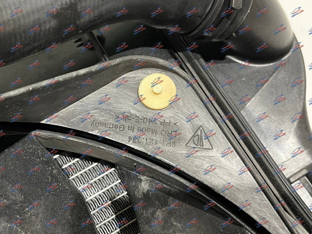 Porsche 911 Water Radiator set, OEM, Part number: 9P1121250