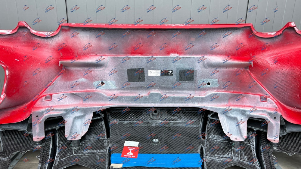 Ferrari 812 Competizione Rear bumper with diffuser carbon, Part number