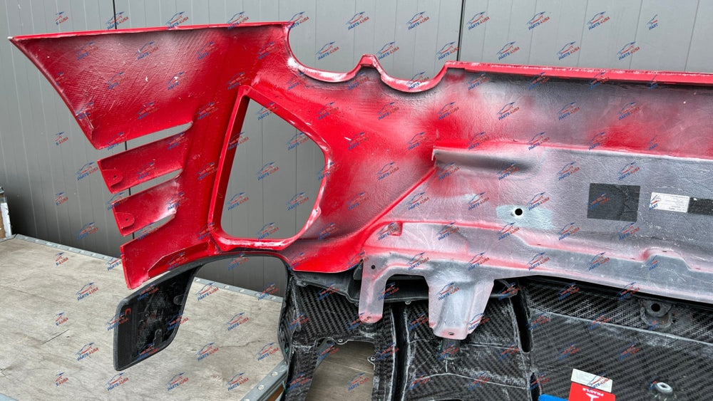 Ferrari 812 Competizione Rear bumper with diffuser carbon, Part number