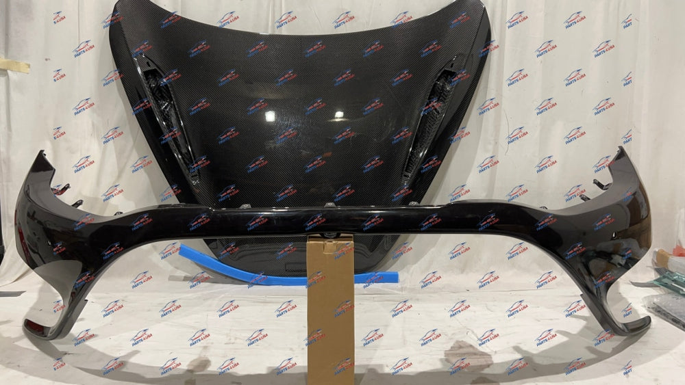 McLaren 765LT rear bumper PDC and camera, carbon fiber, Part number: 1