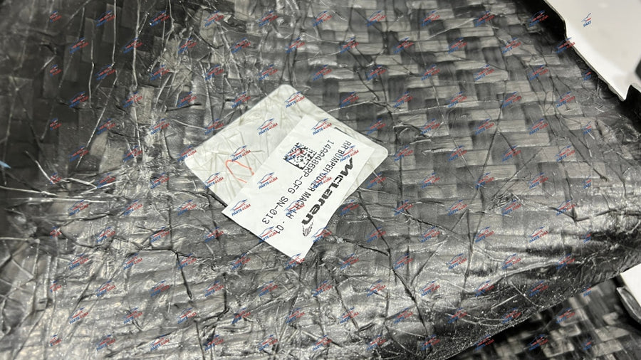 McLaren 765LT Side blade rear bumper L + R Carbon, OEM Part