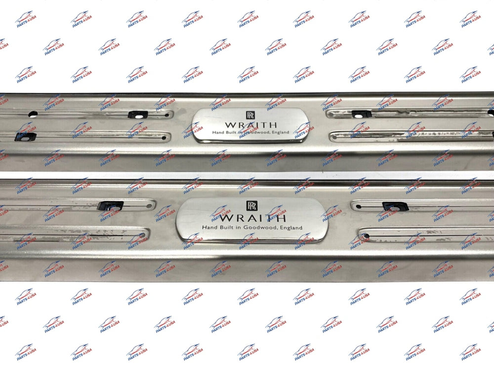 Rolls Royce Wraith door sill plate L + R, OEM, Part numbee: 7304632